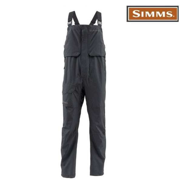Simms® Challenger Bib N Brace - Black | Angus Angling