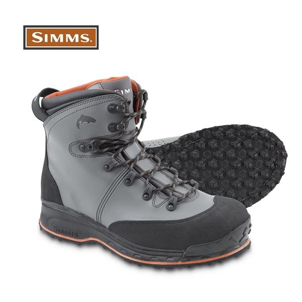 Simms Freestone Vibram Sole Wading Boots - Lead | Angus Angling