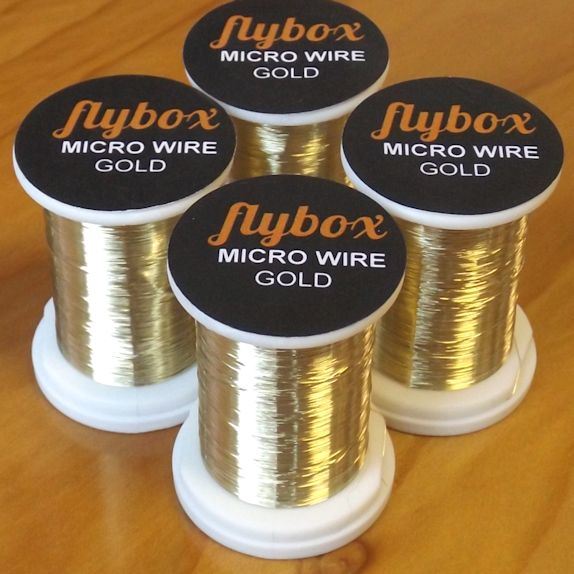 Textreme Micro Wire - Gold | Angus Angling